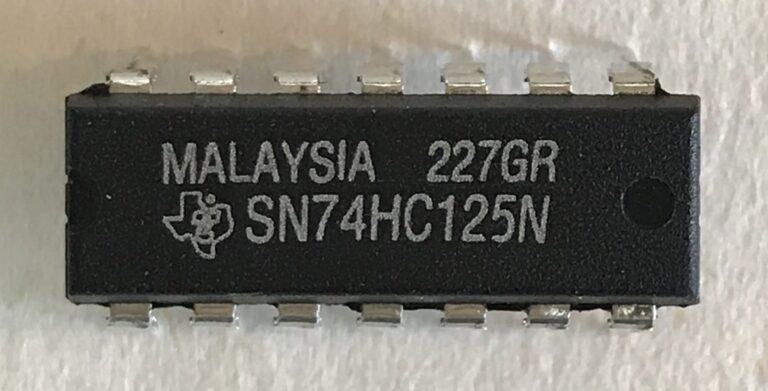 74HC125N – Microcomputer Technology アーカイブス