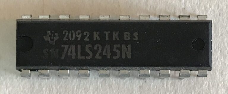 74LS245N – Microcomputer Technology アーカイブス